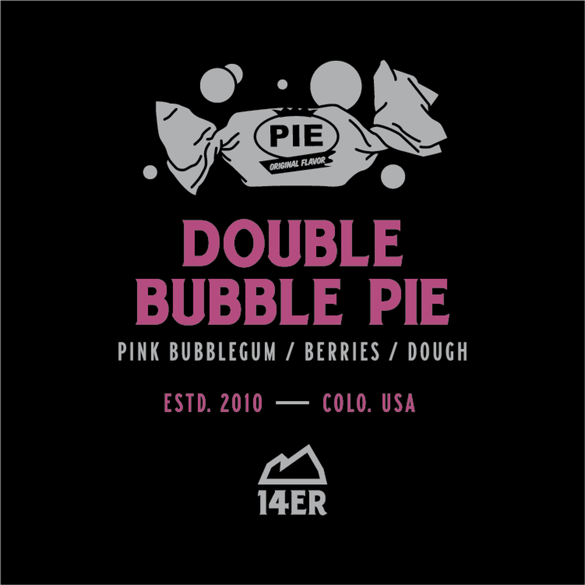 14er | Double Bubble Pie | 3.5g Flower - 14er Extractions