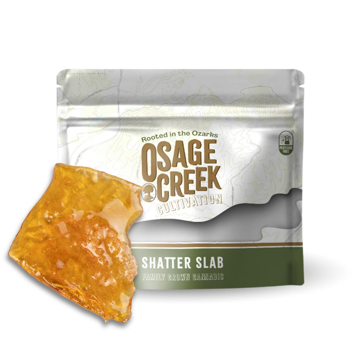 Osage Creek Cultivation | Purple Pop Rocks Shatter | Concentrates | 7G ...