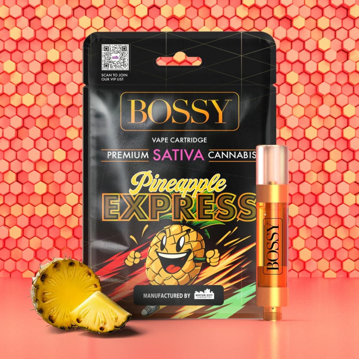 Bossy 1g Cartridge - Super Pineapple Express - Green Pharm - Camden ...