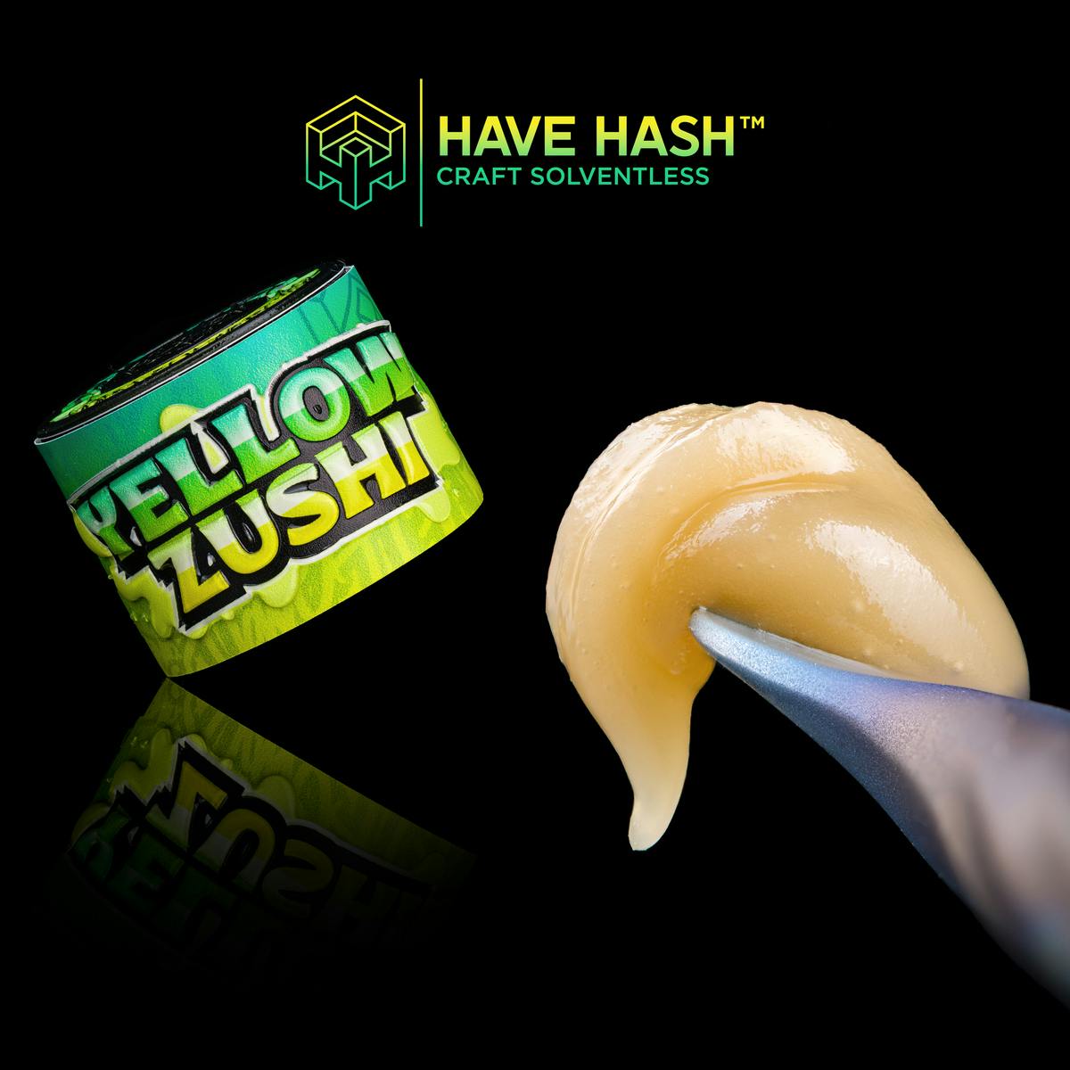 Yellow Zushi Tier: 1 Headstash @MendojaFarms - Have Hash