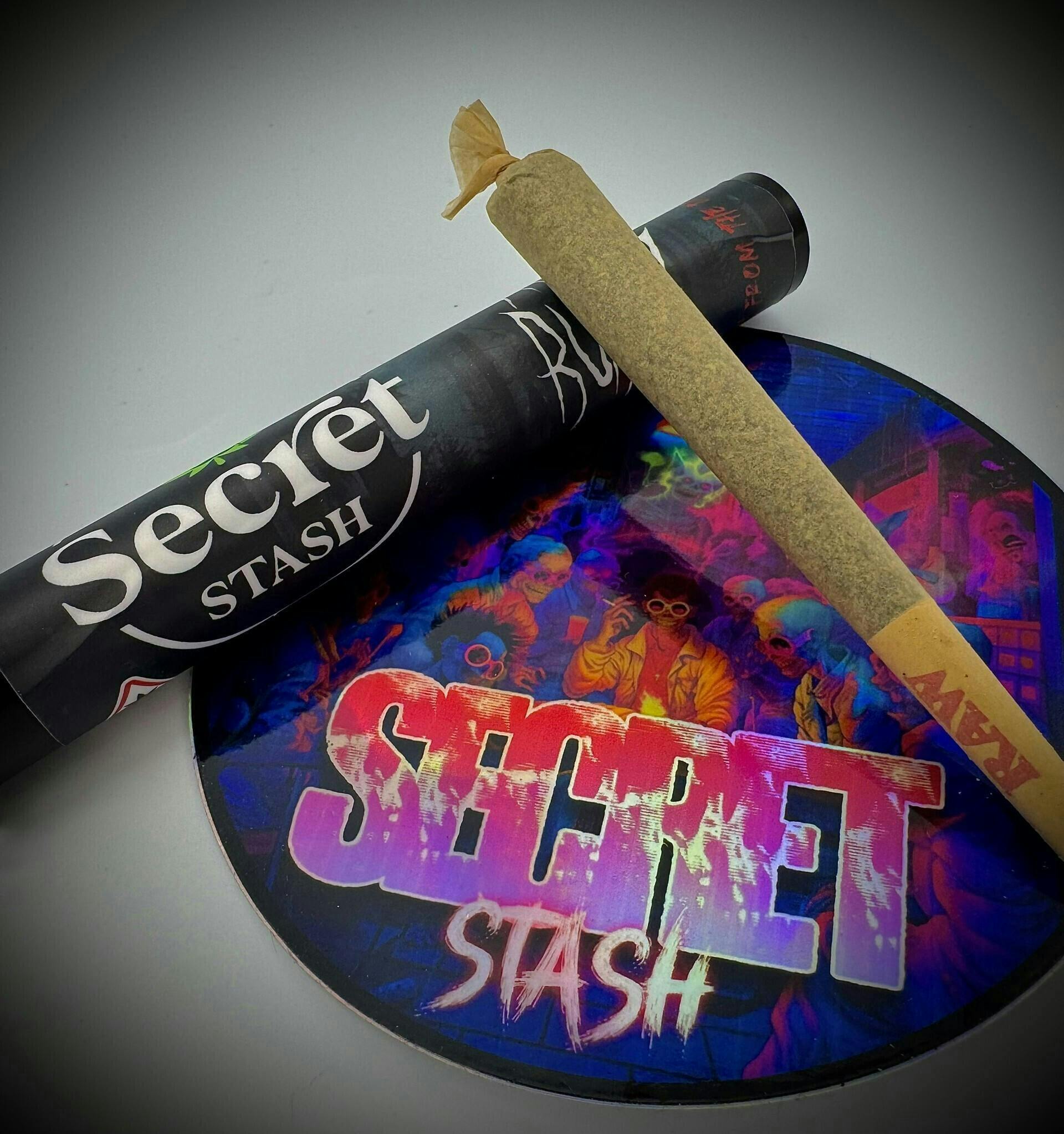 Secret Stash | Full Bud Pre Roll | Sans Sushi | 1g - Secret Stash
