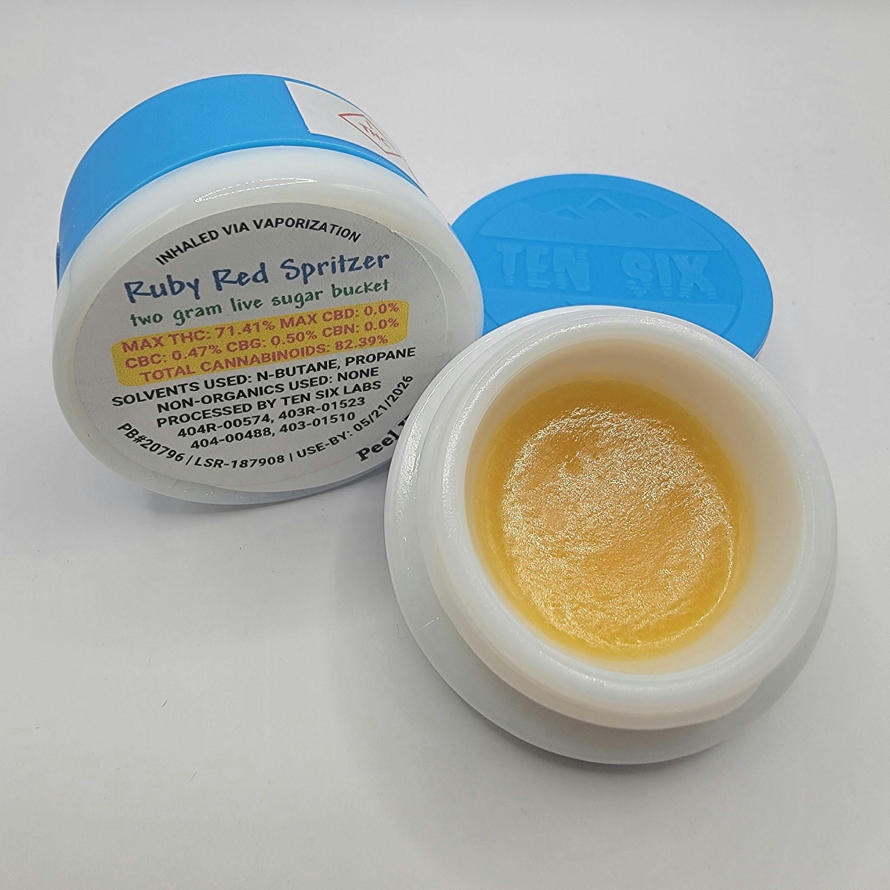 Ruby Red Spritzer - 2g Live Sugar Resin - Tropicanna Bliss | Weedmaps