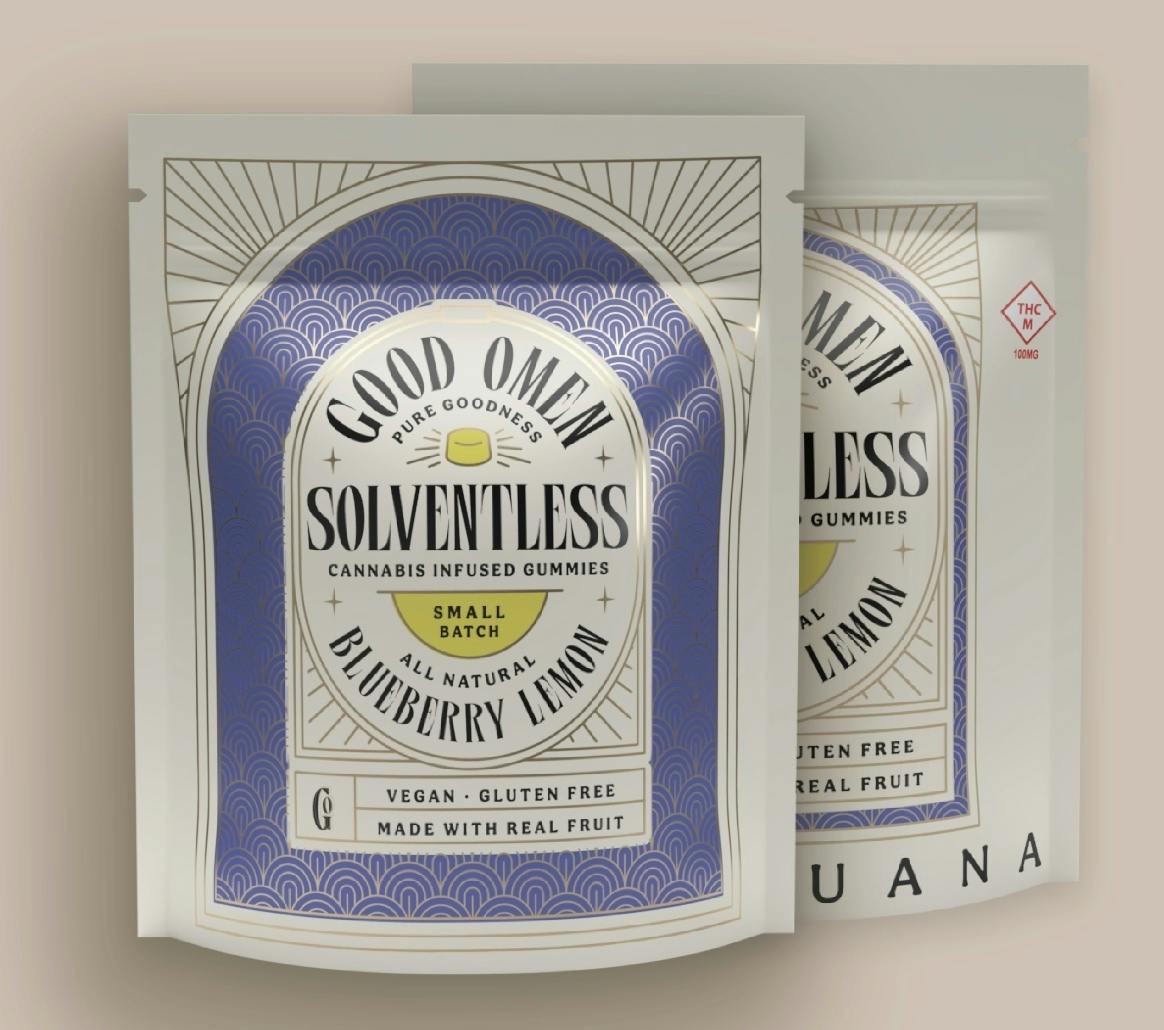 Good Omen | Blueberry Lemon | Gummies | 100mg - Good Omen