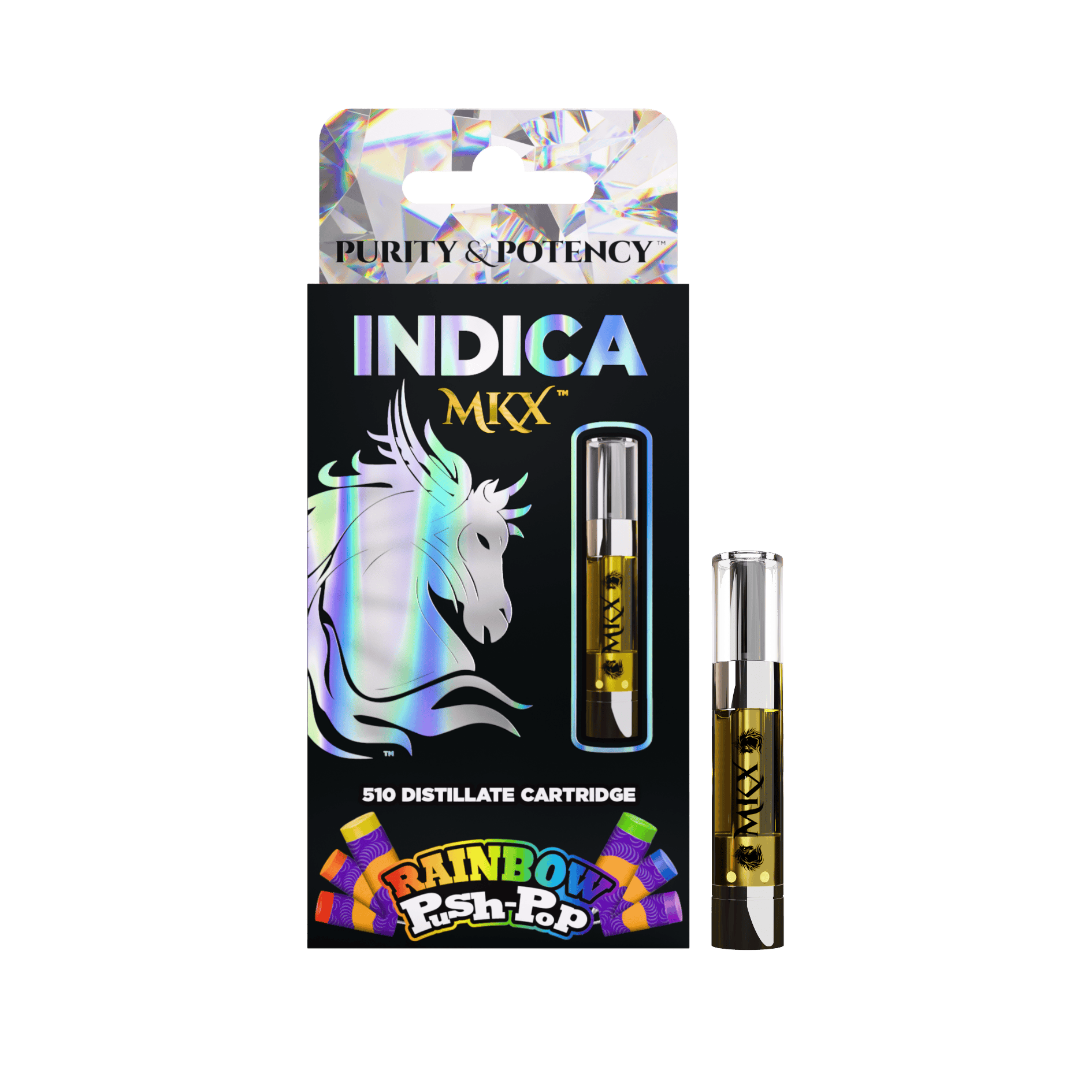 MKX | Rainbow Push Pop | 1g | Cartridge - MKX Oil Co
