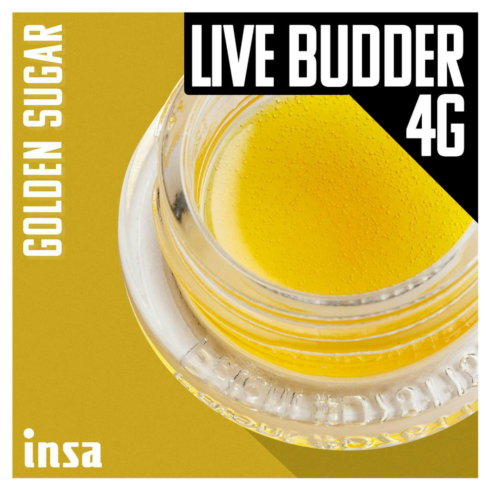 INSA - Golden Sugar - 4g Live Budder Baller Jar - INSA