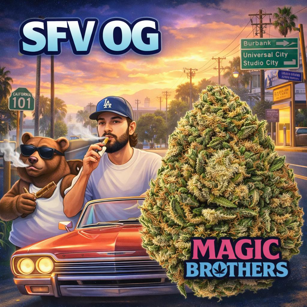 SFV OG (Hybrid) - Premium Flower - 1oz. 28g. - MAGIC STICK | Weedmaps