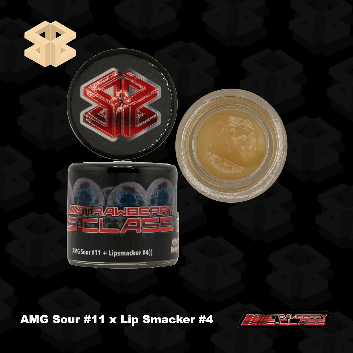 Burly Botanicals | Strawberry S-Class | 1g Hash Rosin - Burly Botanicals