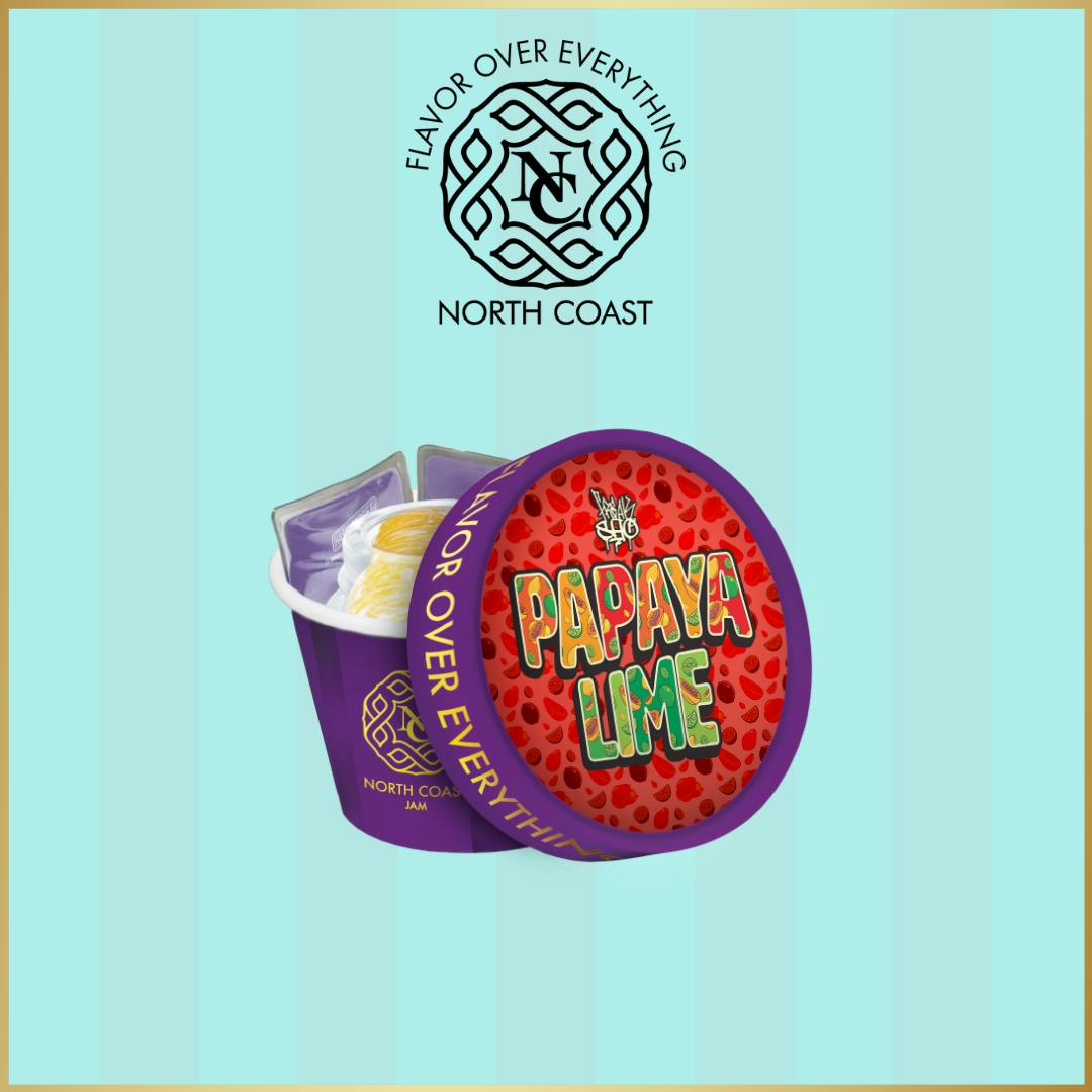 North Coast Concentrates Jam Papaya Lime 1g - North Coast