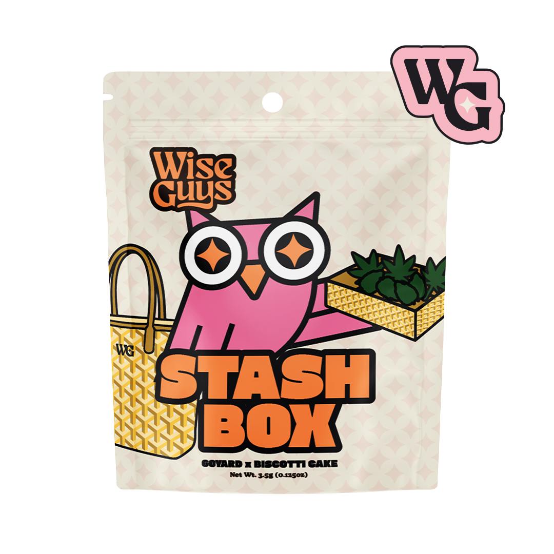 Wise Guys | 3.5g Bag Flower - Stash Box - Uniq Cannabis | Weedmaps