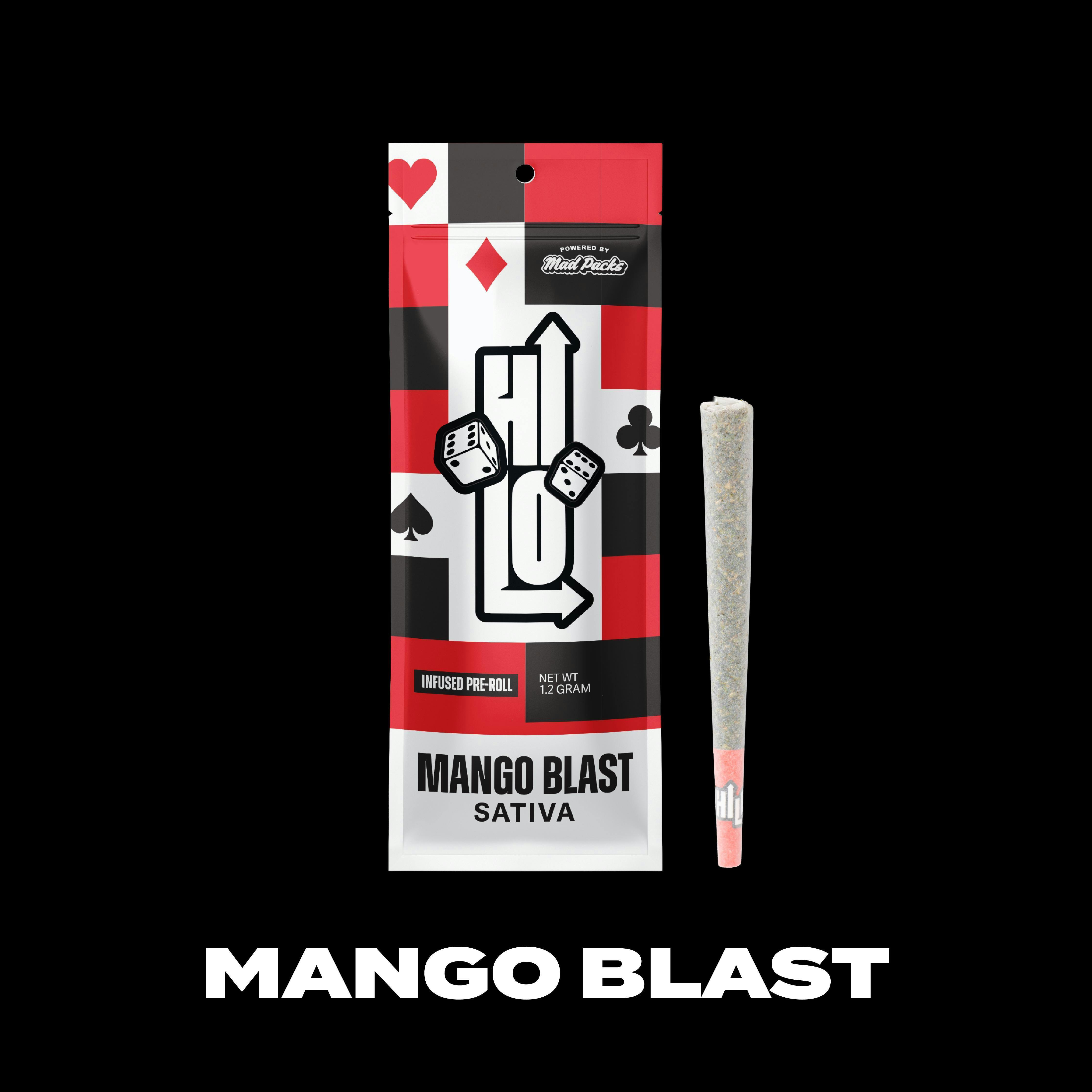 Hi-Lo | 1.2g Infused Preroll | Mango Blast - HILO