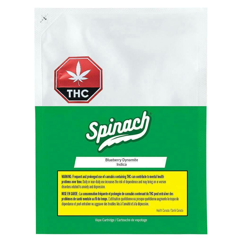 Blueberry Dynamite | Cartridge | 1g - Spinach