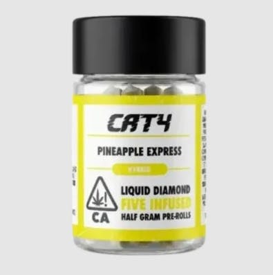 Cat4 - Pineapple Express Infused Pre-roll 5 Pack 2.5G - Catalyst ...