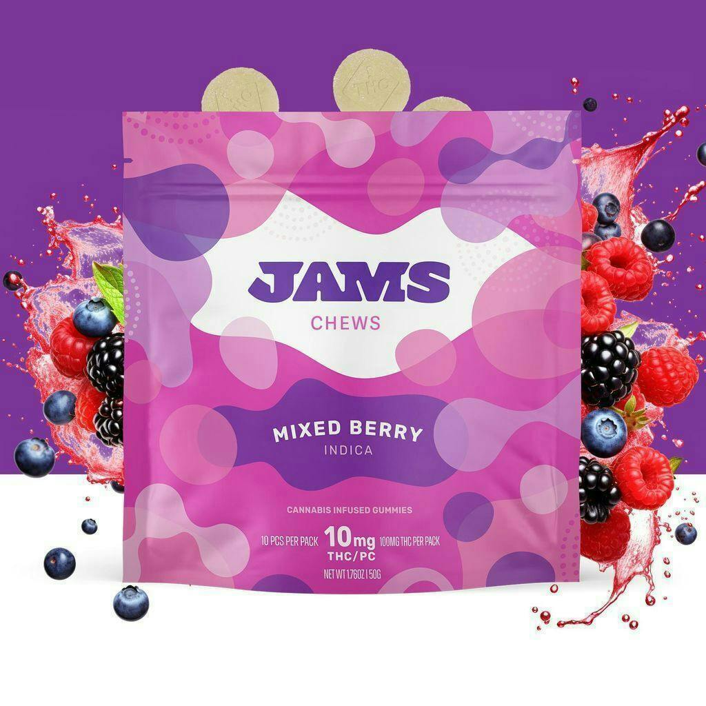 Mixed Berry Jellies | 100mg | 10ct | 10mg/ea - Curaleaf - Bradenton ...